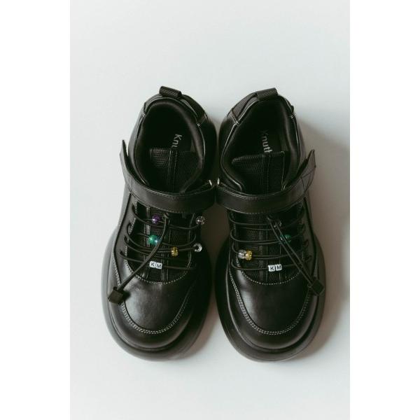 ZOZO問い合わせ番号:99412726ショップ:Knuth Marf，クヌースマーフブランド:Knuth Marf，クヌースマーフ商品名:beaded sneakersカテゴリ:シューズ>ローファーブランド品番:KM25AE01素材...