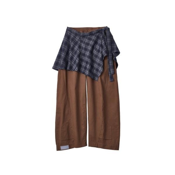 『タイムセール実施中』ZOZO問い合わせ番号:99414485ショップ:Knuth Marf，クヌースマーフブランド:Knuth Marf，クヌースマーフ商品名:shirt wrap denim pantsカテゴリ:パンツ>デニムパン...