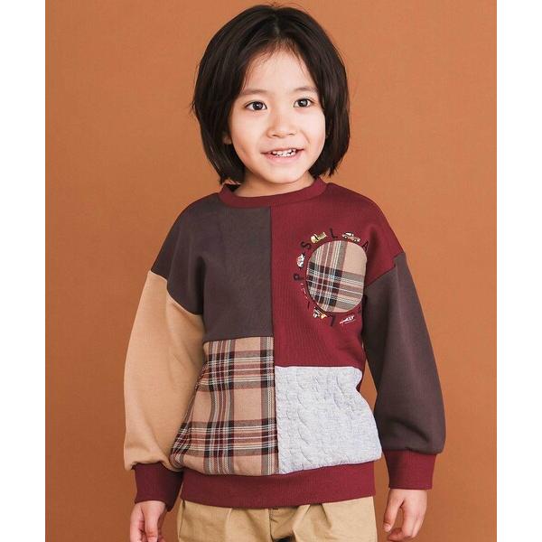 『タイムセール実施中』ZOZO問い合わせ番号:99414885ショップ:BEBE ONLINE STORE，ベベ オンラインストアブランド:SLAP SLIP，スラップスリップ商品名:【お揃い】はたらくくるままんまるポケットチェック切り替え...