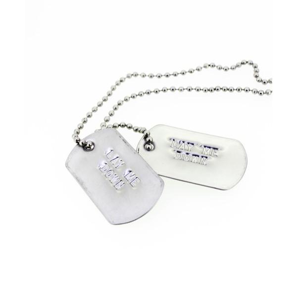 ZOZO問い合わせ番号:99414916ショップ:THE MILES，ザ マイルズブランド:THE MILES，ザ マイルズ商品名:ガレージウダガワ 1960's ミリタリードッグタグネックレス ROCK WORD SERIES No.82...