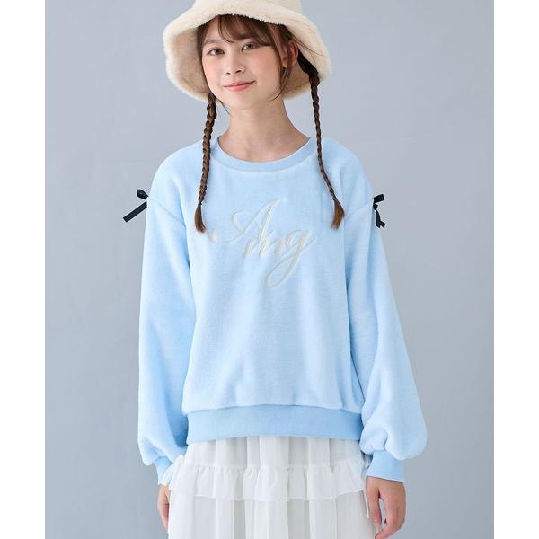 『タイムセール実施中』ZOZO問い合わせ番号:99415992ショップ:cross marche，クロスマルシェブランド:Amourire girl，アムリールガール，cross marche，クロスマルシェ商品名:ぽわん袖フリースプルオー...