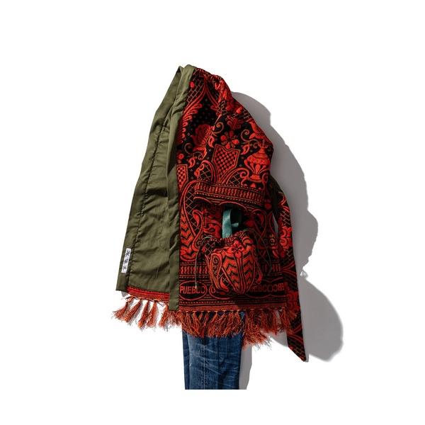 ZOZO問い合わせ番号:99416066ショップ:PUEBCO，プエブコブランド:PUEBCO，プエブコ商品名:RUG FABRIC REVERSIBLE GOWN Blackカテゴリ:ルームウェア>ガウン/バスローブブランド品番:6...