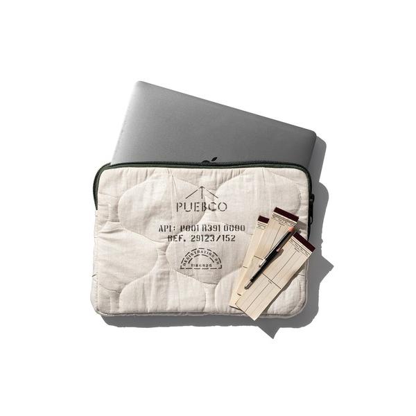 ZOZO問い合わせ番号:99416069ショップ:PUEBCO，プエブコブランド:PUEBCO，プエブコ商品名:QUILTED LAPTOP CASE 13カテゴリ:PC・スマホグッズ/家電>PC・タブレットケースブランド品番:505...