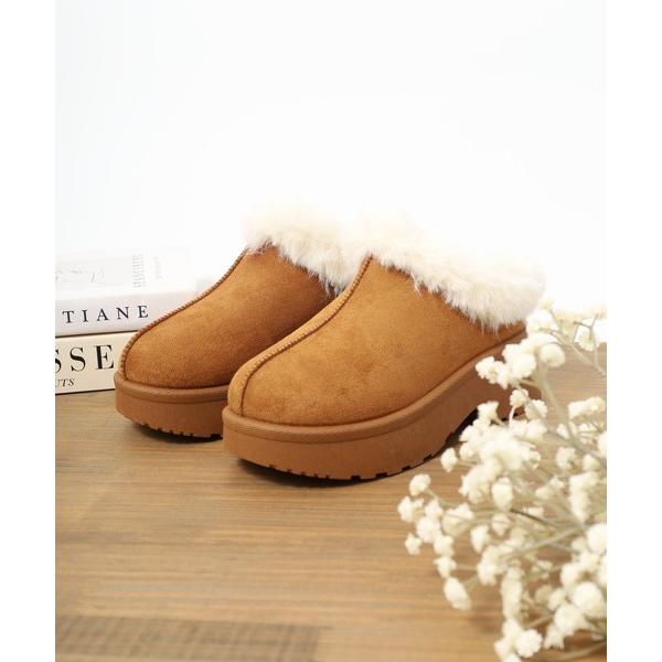 『タイムセール実施中』ZOZO問い合わせ番号:99416205ショップ:FUNALIVE，ファンアライブブランド:CIRCLE，サークル，FUNALIVE，ファンアライブ商品名:厚底ヒールムートンサボカテゴリ:シューズ>ブーツブランド...