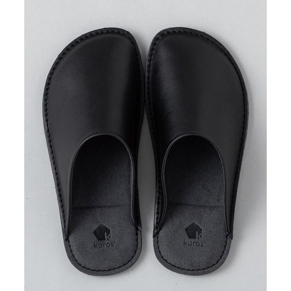 ZOZO問い合わせ番号:99416398ショップ:kuros'，クロスブランド:kuros'，クロス商品名:【kuros'オリジナル】本革 スムースレザー ルームシューズカテゴリ:インテリア>ルームシューズ/スリッパブランド品番:85...