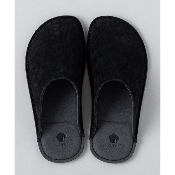 ZOZO問い合わせ番号:99416399ショップ:kuros'，クロスブランド:kuros'，クロス商品名:【kuros'オリジナル】ベロアレザー ルームシューズカテゴリ:インテリア>ルームシューズ/スリッパブランド品番:858241...