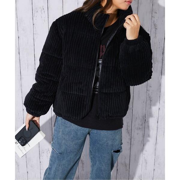 『タイムセール実施中』ZOZO問い合わせ番号:99416798ショップ:DIAVEL，ディアベルブランド:GORGE，ゴージ，DIAVEL，ディアベル商品名:《太コーデュロイ×中綿》レディース ブルゾン 裾ドローコード付き 秋冬アウターカテ...