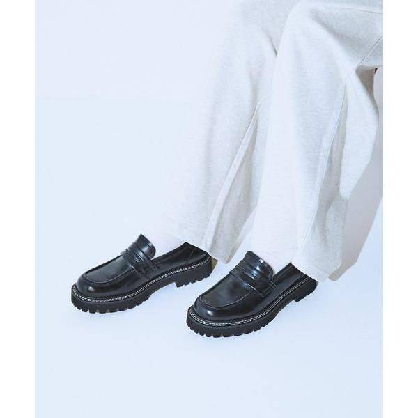 『セール実施中』ZOZO問い合わせ番号:99417542ショップ:JEANASIS，ジーナシスブランド:JEANASIS，ジーナシス商品名:【抗菌防臭テープ付き】サイドステッチローファー/599012カテゴリ:シューズ>ローファーブラ...