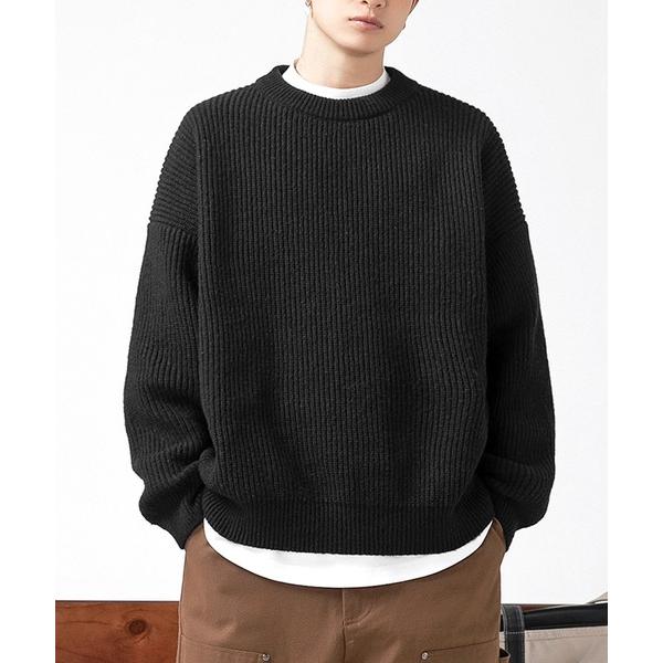 『セール実施中』ZOZO問い合わせ番号:99417863ショップ:BUFFALO BOBS，バッファローボブズブランド:JOHNNY WOLF，ジョニーウルフ商品名:ROSETTA ふわもち ドロップショルダー 畔編み ニット セーターカテ...