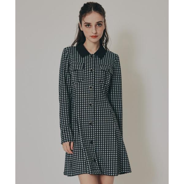 『タイムセール実施中』ZOZO問い合わせ番号:99418305ショップ:REDYAZEL，レディアゼルブランド:REDYAZEL，レディアゼル商品名:チェックバイカラーカットミニワンピースカテゴリ:ワンピース/ドレス>ワンピースブラン...