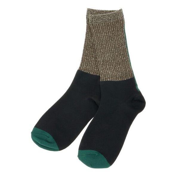 『タイムセール実施中』※このアイテムは返品・交換対象外商品です。ZOZO問い合わせ番号:99418716ショップ:UN3D.，アンスリードブランド:UN3D.，アンスリード商品名:METALLIC BLOCK SOCKS / メタリックブロ...