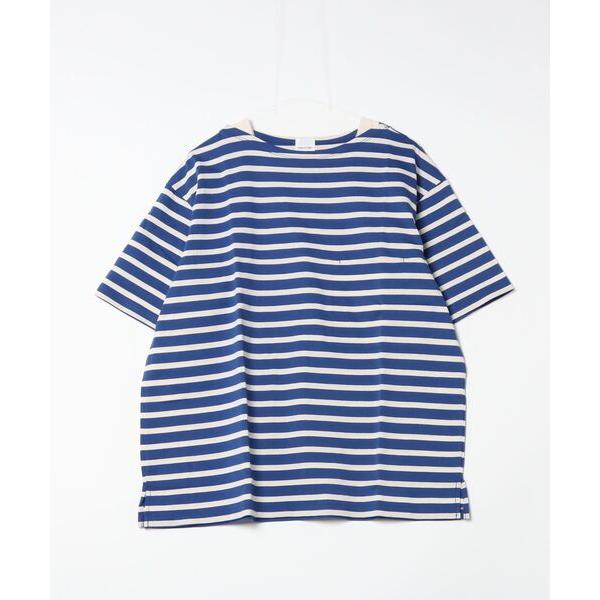 『セール実施中』参考価格：16，500円発売時期：2024年01月コンディション：A（使用感なし）数回使用した程度で使用感が感じられないアイテム参考商品名：sage de cret / Border Boat Neck Pullover S...