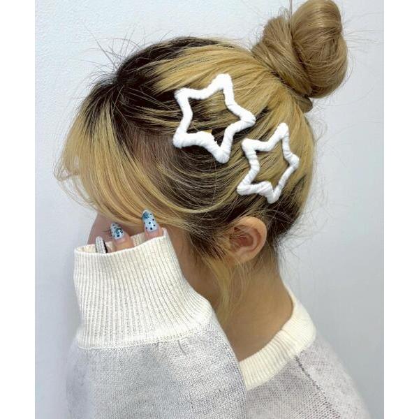 『セール実施中』ZOZO問い合わせ番号:99449516ショップ:WEGO，ウィゴーブランド:WEGO，ウィゴー商品名:WEGO/【2点セット】スターニットピンカテゴリ:ヘアアクセサリー>ヘアピンブランド品番:MO25AW09-SG0...