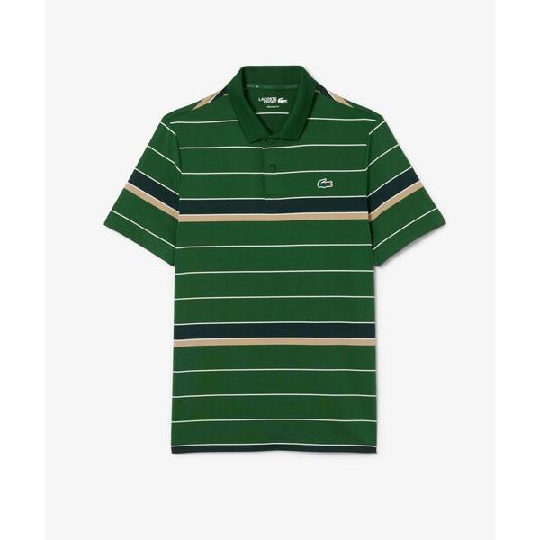 『セール実施中』ZOZO問い合わせ番号:99449563ショップ:LACOSTE，ラコステブランド:LACOSTE，ラコステ商品名:ウルトラドライボーダーゴルフポロシャツカテゴリ:トップス>ポロシャツブランド品番:DH4801-99素...