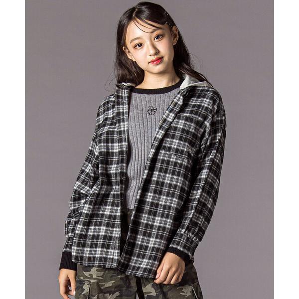 『タイムセール実施中』ZOZO問い合わせ番号:99449909ショップ:BEBE ONLINE STORE，ベベ オンラインストアブランド:ZIDDY，ジディ商品名:フード取り外しチェックシャツ(130~160cm)カテゴリ:トップス&gt...