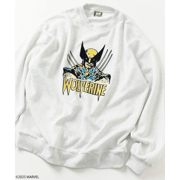 『セール実施中』ZOZO問い合わせ番号:99449930ショップ:FREAK'S STORE，フリークスストアブランド:FREAK'S STORE，フリークスストア商品名:MARVEL/マーベル/ウルヴァリン/クルーネックスウェット/静電フ...