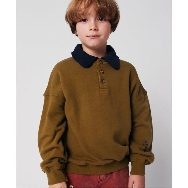 『セール実施中』ZOZO問い合わせ番号:99450011ショップ:F.O.Online Store，エフオーオンラインストアブランド:BOBO CHOSES，ボボショーズ商品名:エリ付きトレーナー【キッズ】カテゴリ:トップス>スウェッ...