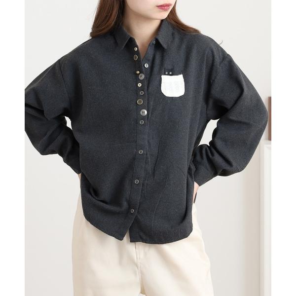 『タイムセール実施中』ZOZO問い合わせ番号:99451021ショップ:FUNALIVE，ファンアライブブランド:Quelle Chance，ケルシャンス，FUNALIVE，ファンアライブ商品名:多釦キャットシャツカテゴリ:トップス>...