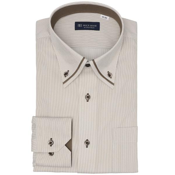 ZOZO問い合わせ番号:99451142ショップ:TOKYO SHIRTS，トーキョーシャツブランド:TOKYO SHIRTS，トウキョウシャツ，BRICK HOUSE by TOKYO SHIRT，ブリックハウス商品名:形態安定ノンアイロ...