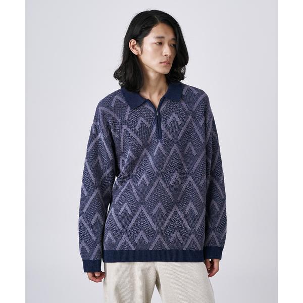 『セール実施中』ZOZO問い合わせ番号:99451156ショップ:JOINT WORKS，ジョイントワークスブランド:B.C STOCK，ベーセーストック商品名:【CALIFORNIA RANCH HOUSE】モールハーフジップニットカテゴ...