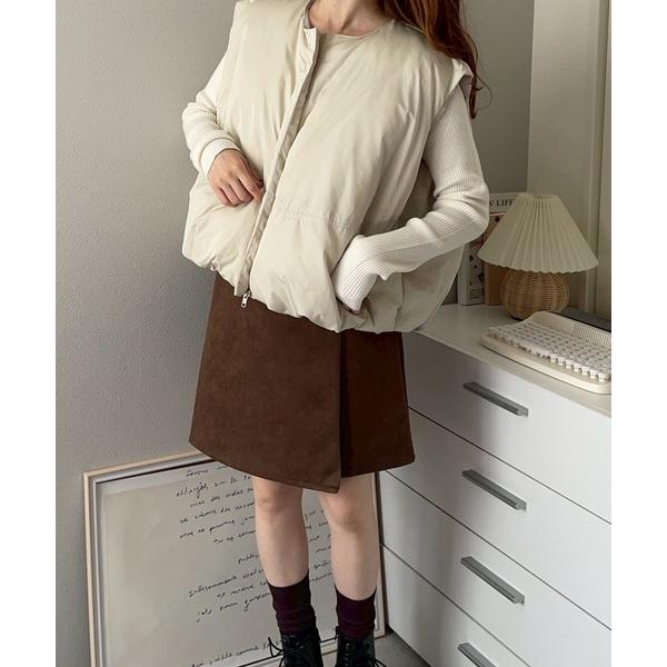 『タイムセール実施中』ZOZO問い合わせ番号:99451194ショップ:merrylatte，メリーラテブランド:merrylatte，メリーラテ商品名:エッグマットダウンベスト【NOUA】カテゴリ:ジャケット/アウター>ダウンベスト...