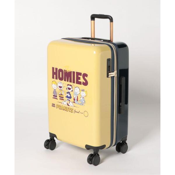 ZOZO問い合わせ番号:99451525ショップ:SAC'S BAR Jean，サックスバー ジーンブランド:PEANUTS，ピーナッツ商品名:【PEANUTS/ピーナッツ】 スヌーピー ポーチ付きキャリーケース 48L(55L)カテゴリ:...