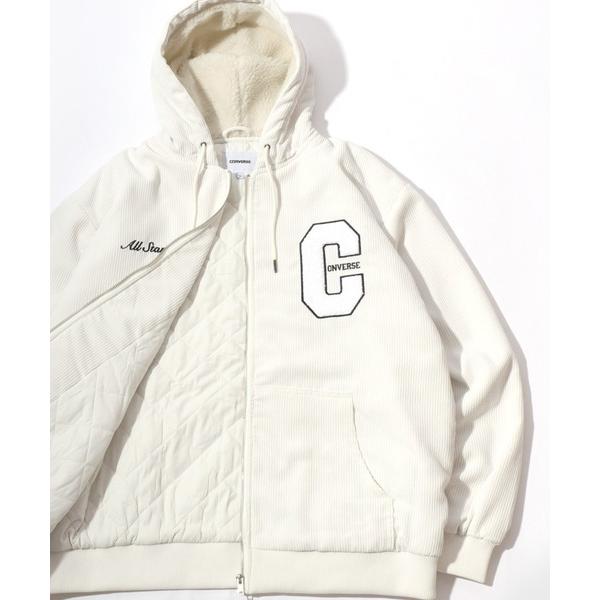 『タイムセール実施中』ZOZO問い合わせ番号:99451616ショップ:MARUKAWA，マルカワブランド:CONVERSE，コンバース，MARUKAWA，マルカワ商品名:2025AW CONVERSE /コンバース コーデュロイ フード裏...
