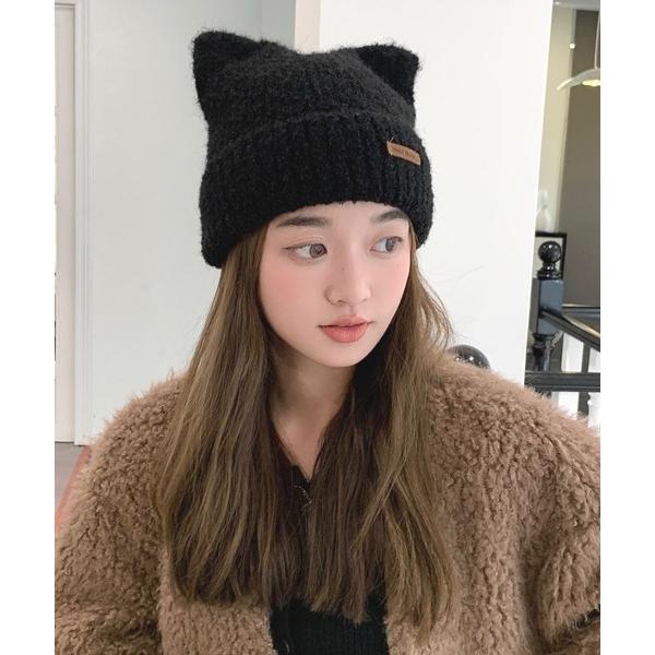 『セール実施中』ZOZO問い合わせ番号:99451763ショップ:TONE，トーンブランド:TONE SELECT GOODS，トーンセレクトグッズ商品名:【urge select】《アニマルシリーズ》ネコ耳 もこもこ ニット帽/ニットキャ...
