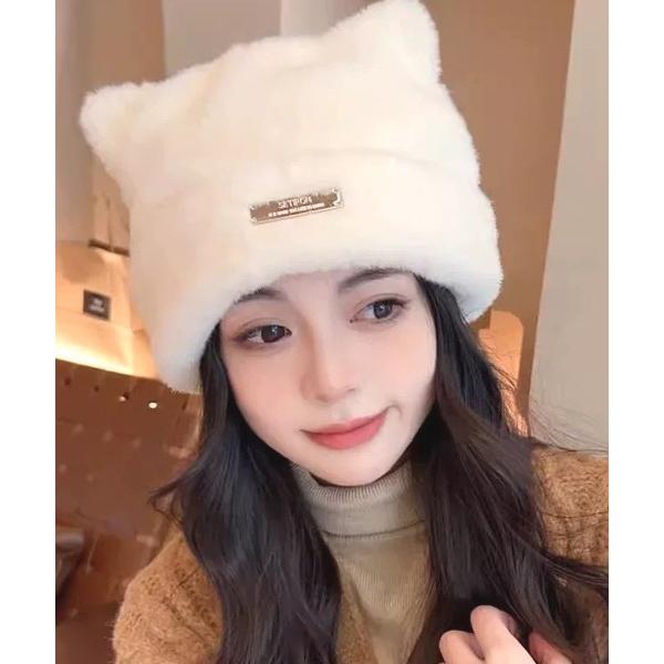 『セール実施中』ZOZO問い合わせ番号:99451764ショップ:TONE，トーンブランド:TONE SELECT GOODS，トーンセレクトグッズ商品名:【urge select】《アニマルシリーズ》ネコ耳 ふわふわ ニット帽/ニットキャ...