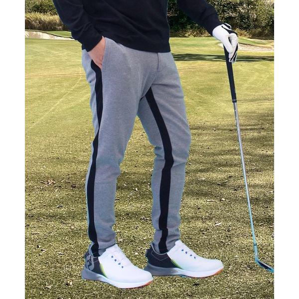 『タイムセール実施中』ZOZO問い合わせ番号:99452222ショップ:TopIsm，トップイズムブランド:TopIsm，トップイズム商品名:両サイドライン スウェットゴルフパンツ メンズゴルフウェアカテゴリ:アウトドア/スポーツ>ゴ...