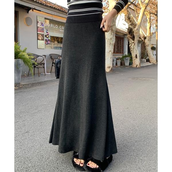 『セール実施中』ZOZO問い合わせ番号:99452635ショップ:FRP，エフアールピーブランド:MAISON DE THERESE，メゾン ド テレーズ，FRP，エフアールピー商品名:ニット マーメイド ロングスカートカテゴリ:スカート&...