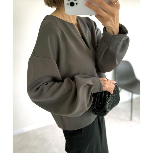 『タイムセール実施中』ZOZO問い合わせ番号:99452832ショップ:Chaco closet，チャコクローゼットブランド:NOAHL，ノアル商品名:【NOAHL】《accoさんコラボ》キーネックダンボールニットトップスカテゴリ:トップス...