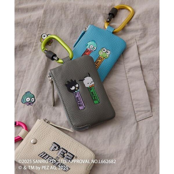 ZOZO問い合わせ番号:99454019ショップ:ear PAPILLONNER，イア パピヨネブランド:ear PAPILLONNER，イアパピヨネ商品名:【はぴだんぶい×PEZ(ペッツ) ×ear】本革/カラビナ付きパス＆キーケースカテ...