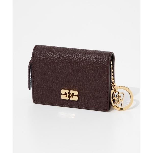 『タイムセール実施中』ZOZO問い合わせ番号:99454064ショップ:U-STREAM，ユーストリームブランド:GANNI，ガニー商品名:GANNI Card Holder With Flap Grained ガニー   カードケースカテ...