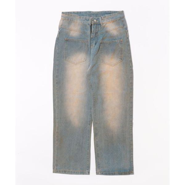 『タイムセール実施中』ZOZO問い合わせ番号:99454273ショップ:Revo.，レヴォブランド:Revo.，レボ商品名:Front Back Dirty Washed Denimカテゴリ:パンツ>デニムパンツブランド品番:PM-6...