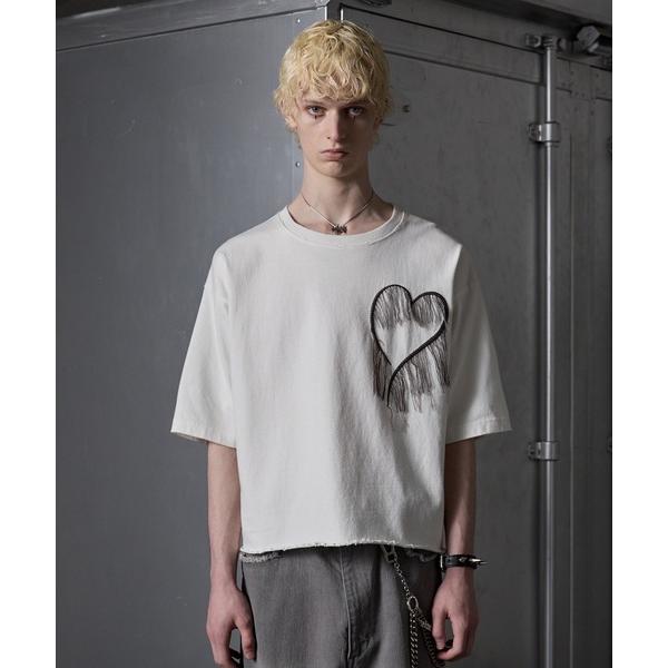 『セール実施中』参考価格：8，800円発売時期：2024年07月コンディション：C（やや使用感あり）使用感があり、やや気になる傷や汚れがあるアイテム全体的：汚れ参考商品名：【GRANCY】Damage HeartEmbroidery Hal...