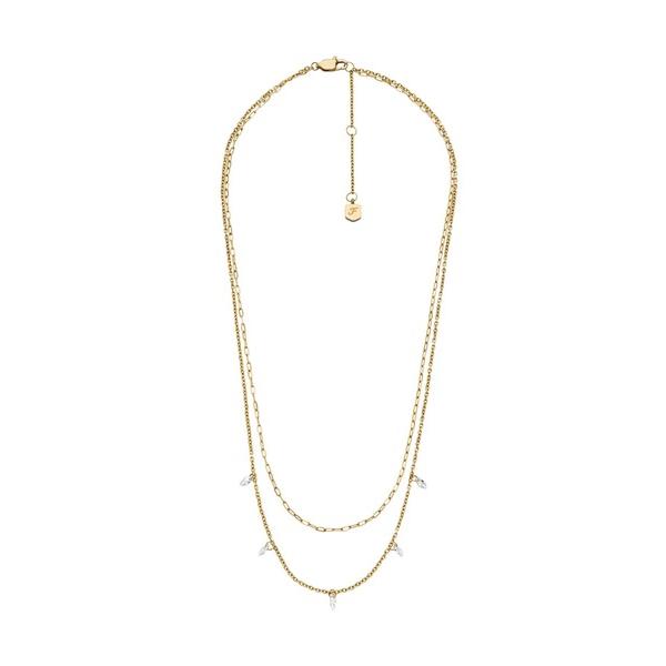 ZOZO問い合わせ番号:99484697ショップ:FOSSIL，フォッシルブランド:FOSSIL，フォッシル商品名:フォッシル アクセサリー レディース ネックレス ゴールド JF04894710カテゴリ:アクセサリー>ネックレスブラ...