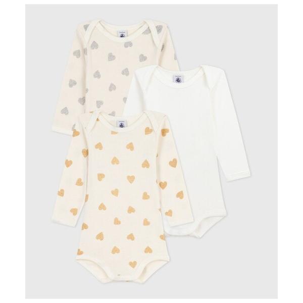 『セール実施中』※このアイテムは返品・交換対象外商品です。ZOZO問い合わせ番号:99485274ショップ:PETIT BATEAU，プチバトーブランド:PETIT BATEAU，プチバトー商品名:長袖ボディ３枚組カテゴリ:ママ＆ベビー&g...