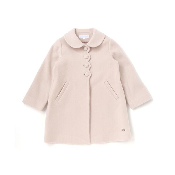 『タイムセール実施中』ZOZO問い合わせ番号:99485333ショップ:BEBE ONLINE STORE，ベベ オンラインストアブランド:Tartine et Chocolat，タルティーヌエショコラ商品名:スカラップビーバーウールコート...