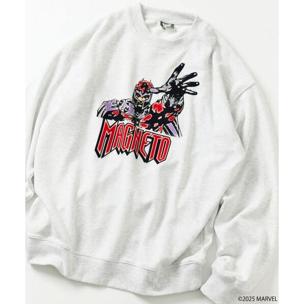 『セール実施中』ZOZO問い合わせ番号:99485335ショップ:FREAK'S STORE，フリークスストアブランド:FREAK'S STORE，フリークスストア商品名:MARVEL/マーベル/マグニートー/クルーネックスウェット/静電フ...