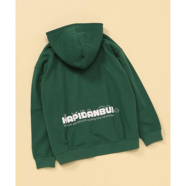 『タイムセール実施中』ZOZO問い合わせ番号:99485492ショップ:GLOBAL WORK，グローバルワークブランド:GLOBAL WORK，グローバルワーク商品名:はぴだんぶい＊グラフィックパーカー/AND YUA ANY/59551...