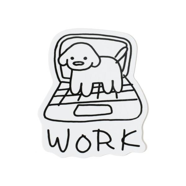 ZOZO問い合わせ番号:99485723ショップ:BEAMS MEN，ビームス メンブランド:TOKYO CULTUART by BEAMS，トウキョウカルチャートバイビームス商品名:matsui / ステッカー WORKカテゴリ:雑貨/ホ...