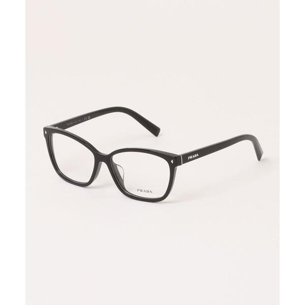 ZOZO問い合わせ番号:99486267ショップ:GLASSMANIA -Tokyo Aoyama-，グラスマニアブランド:PRADA，プラダ商品名:【PRADA/プラダ】ウェリントン メガネ PR15ZVF 1AB1O1カテゴリ:ファッシ...