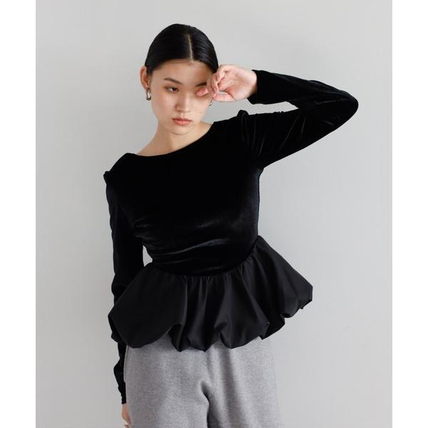 『タイムセール実施中』ZOZO問い合わせ番号:99486482ショップ:Bonjour Sagan，ボンジュールサガンブランド:ENC，エンク，Bonjour Sagan，ボンジュールサガン商品名:balloon velor docking...