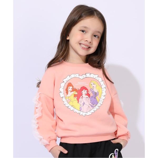 『タイムセール実施中』ZOZO問い合わせ番号:99486770ショップ:BABYDOLL，ベビードールブランド:Disney，ディズニー商品名:ディズニー プリンセス / 裏起毛袖チュールトレーナー 1101Kカテゴリ:トップス>スウ...