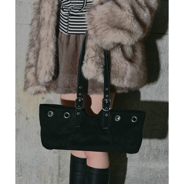 『タイムセール実施中』ZOZO問い合わせ番号:99486800ショップ:CJ Div.，シージェイディビジョンブランド:BLONDEY，ブロンディ商品名:スウェードハトメバッグカテゴリ:バッグ>ハンドバッグブランド品番:111255-...