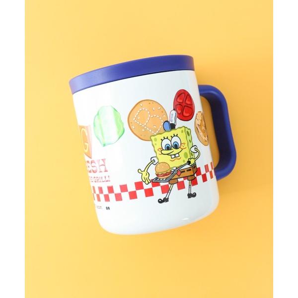 ZOZO問い合わせ番号:99487088ショップ:SiNCERE，シンシアブランド:SiNCERE，シンシア商品名:〈SPONGEBOB/スポンジボブ〉STAINLESS MUG/蓋付き ステンレスマグ WITH LIDカテゴリ:食器/キッ...