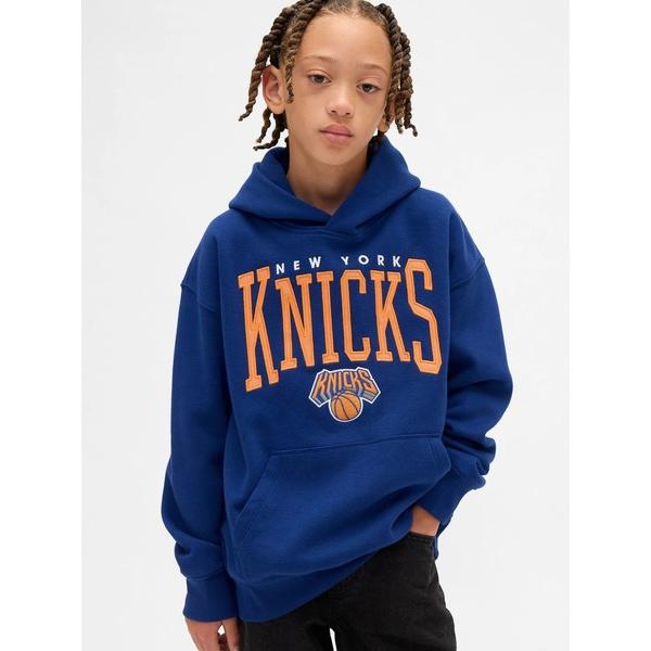 『タイムセール実施中』ZOZO問い合わせ番号:99487702ショップ:GAP，ギャップブランド:GAP，ギャップ商品名:NBA ニューヨーク ニックス ヴィンテージソフト リラックスフィット パーカー (キッズ)カテゴリ:トップス>...