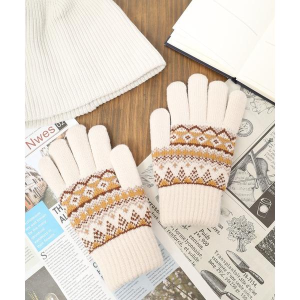 『タイムセール実施中』ZOZO問い合わせ番号:99488023ショップ:FUNALIVE，ファンアライブブランド:FUNALIVE，ファンアライブ商品名:JQD柄手袋カテゴリ:ファッション雑貨>手袋ブランド品番:GLO-GTB1522...