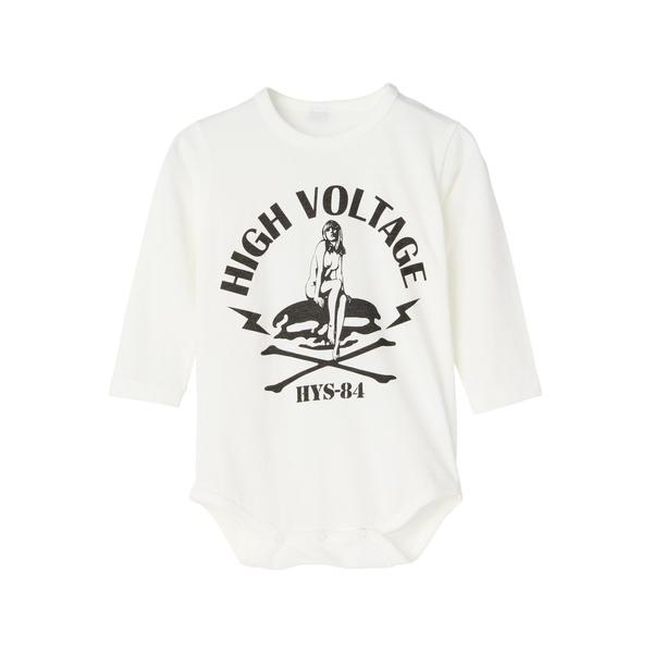 ※このアイテムは返品・交換対象外商品です。ZOZO問い合わせ番号:99488633ショップ:JOEY HYSTERIC，ジョーイ　ヒステリックブランド:JOEY HYSTERIC，ジョーイヒステリック商品名:HIGH VOLTAGE ロンパ...